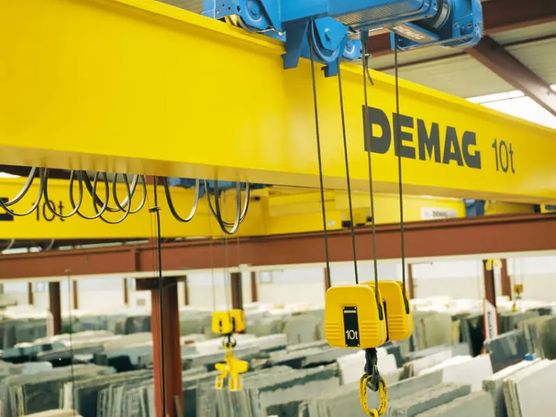 עגורנים DEMAG, עגורן איכותי תוצרת גרמניה - הורטל פרויקטים